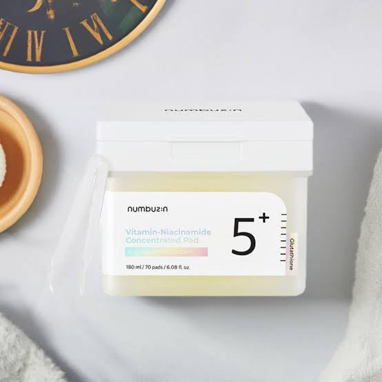 Numbuzin No.5 Vitamin-Niacinamide Concentrated Pad 70Pads 180ml – Mitaro Beauty