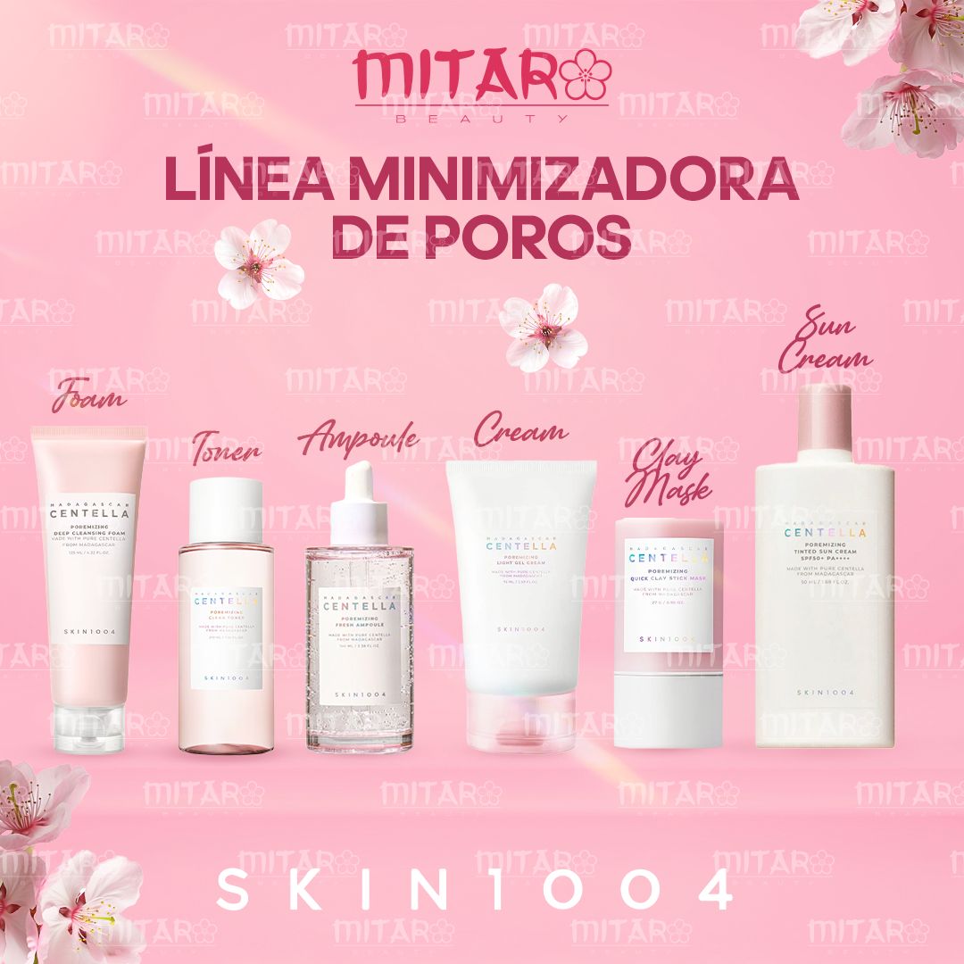 Skin1004 Madagascar Centella Poremizing Kit Linea Completa Minimizador ...